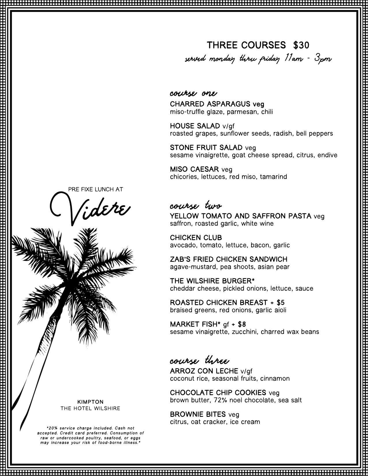 Videre - Rooftop Restaurant in Los Angeles | Kimpton Hotel Wilshire